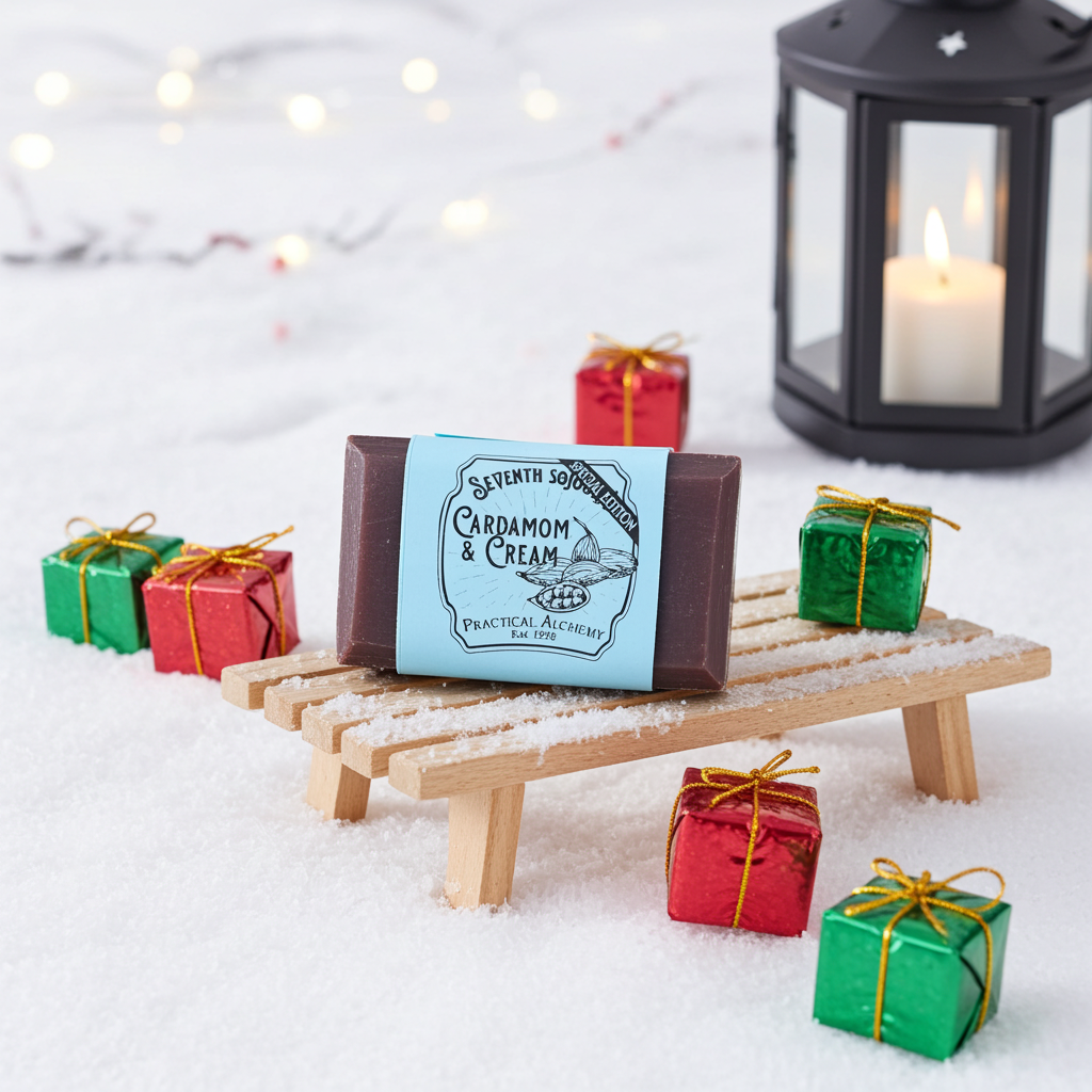 Cardamom and Cream Soap | Seventh Sojourn – Seventh Sojourn Soaps